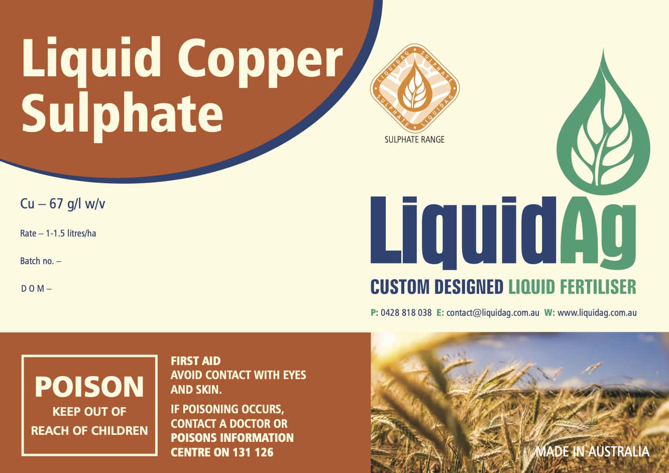 Liquid Copper Sulphate | LiquidAg