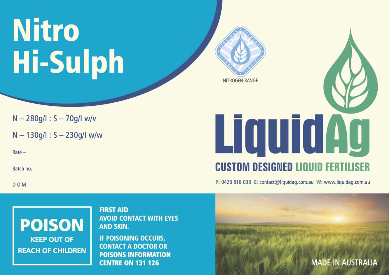 Liquid Nitro Hi-Sulph | LiquidAg