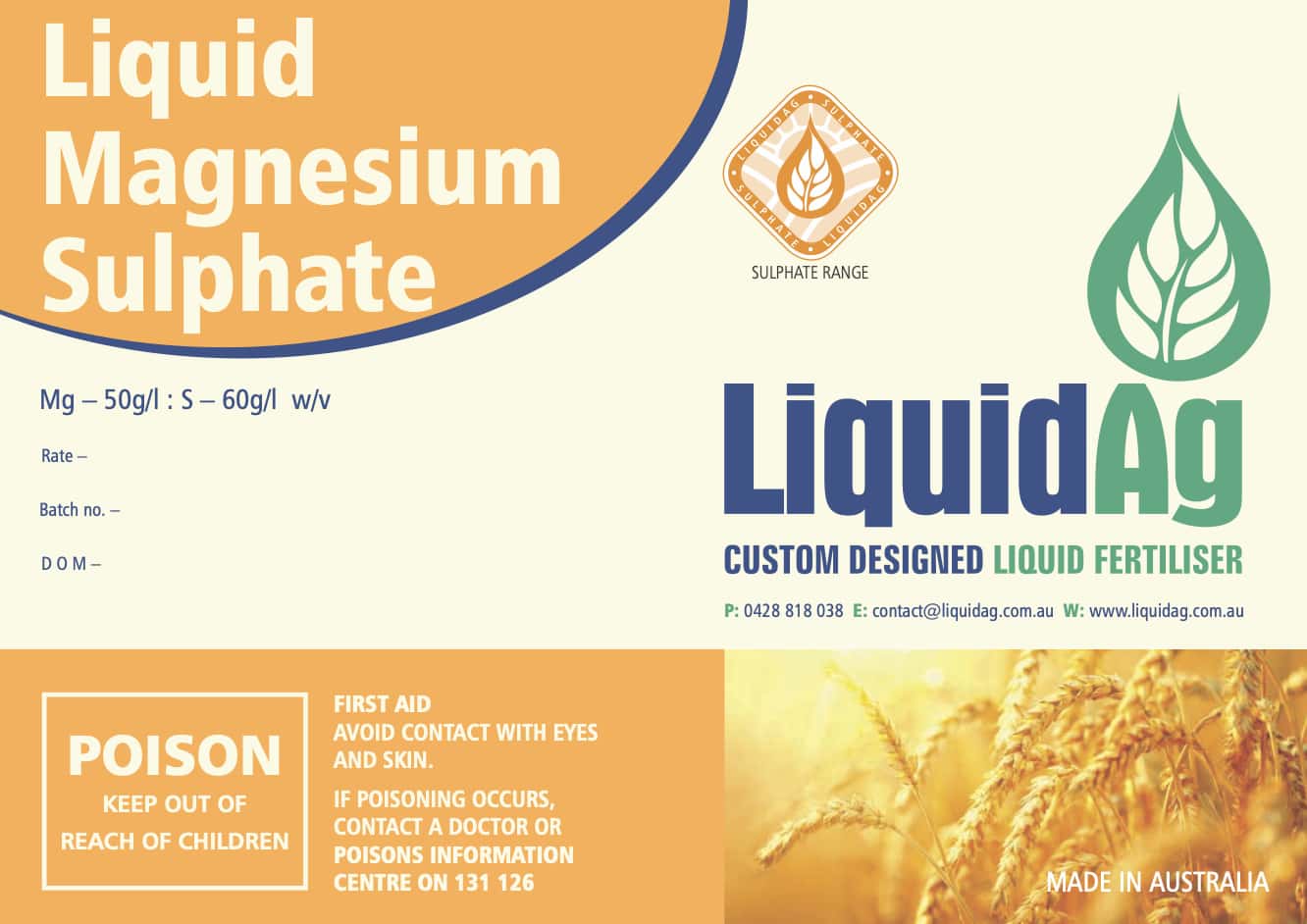 Liquid Magnesium Sulphate | LiquidAg